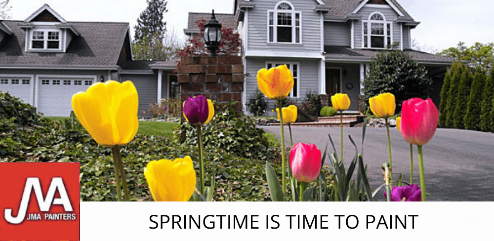 Top Reasons to Paint Your Home This Spring | JMA Painters